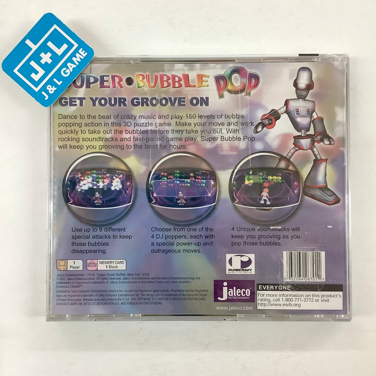 Super Bubble Pop - (PS1) PlayStation 1 | J&L Game