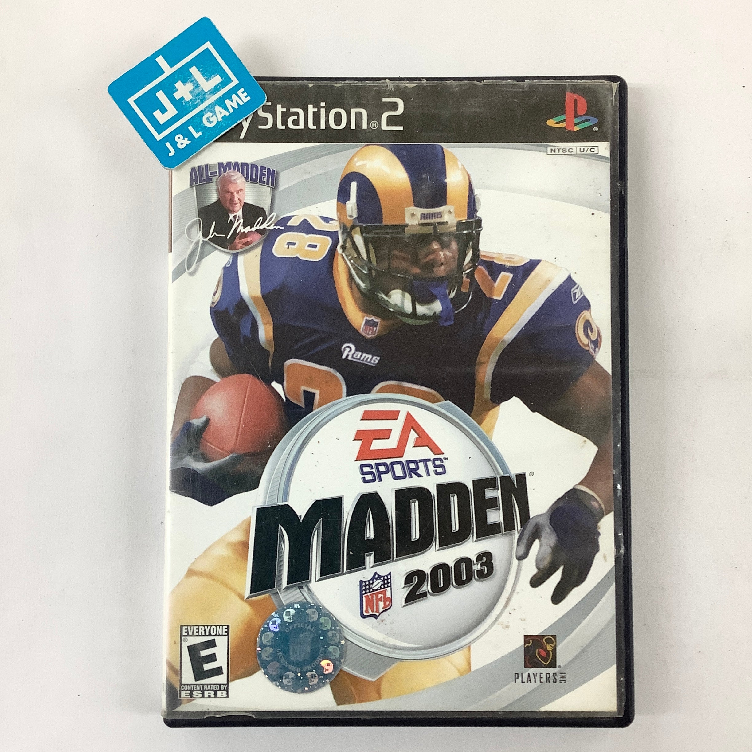 Madden NFL 2003 - (PS2) PlayStation 2 [Pre-Owned] | J&L Game