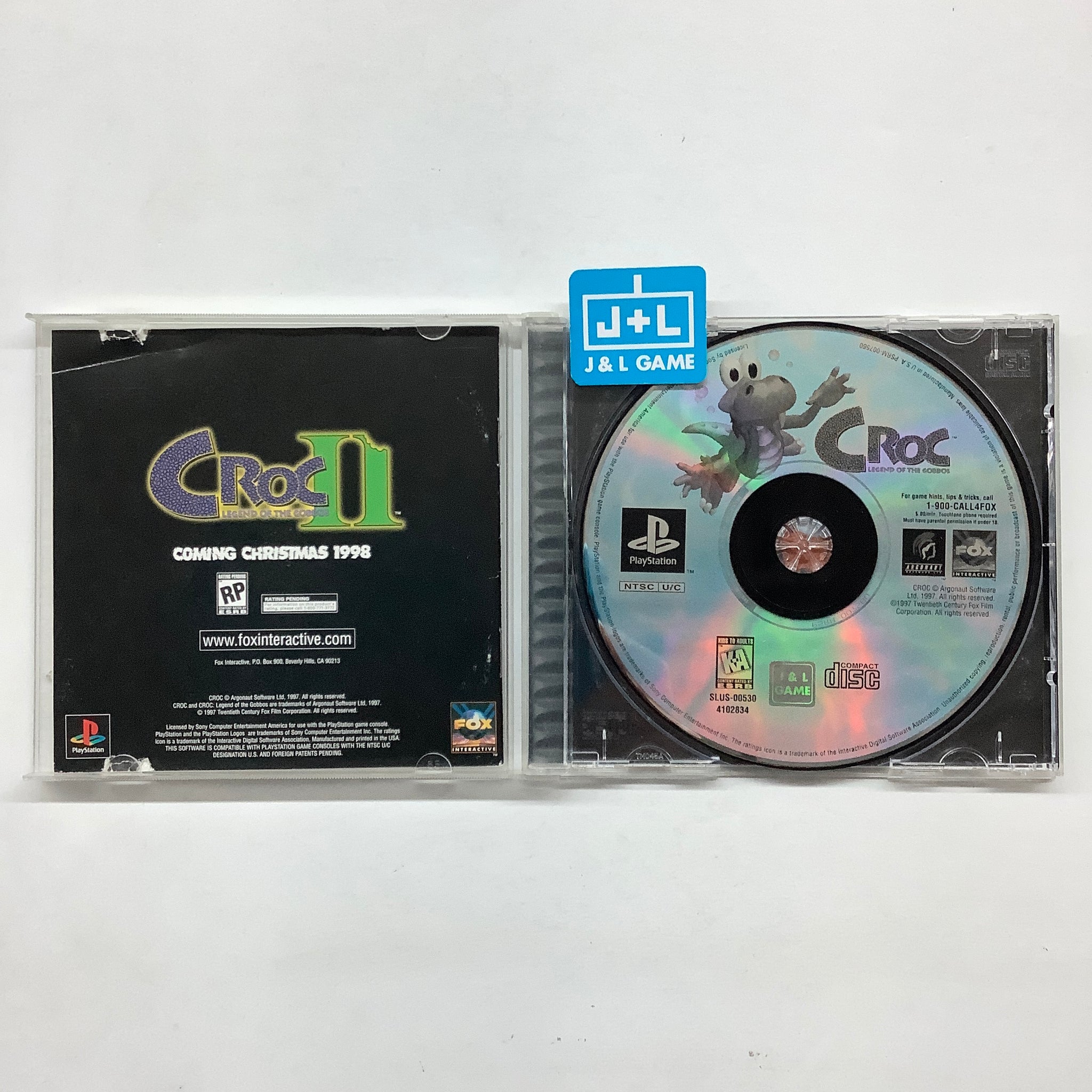 Croc: Legend of the Gobbos - (PS1) PlayStation 1 [Pre-Owned] – J&L ...