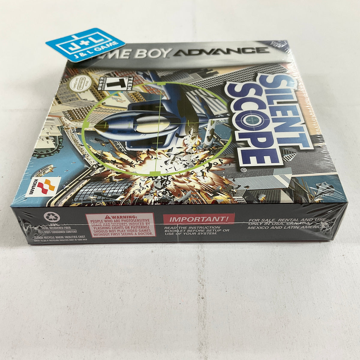 Silent Scope - (GBA) Game Boy Advance | J&L Game