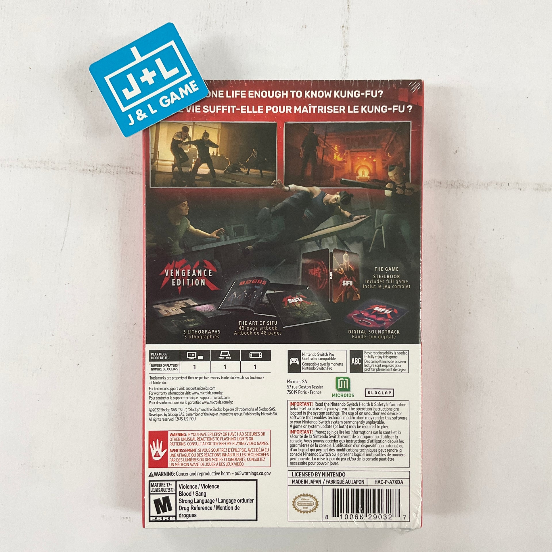 Sifu: Vengeance Edition - (NSW) Nintendo Switch | J&L Game