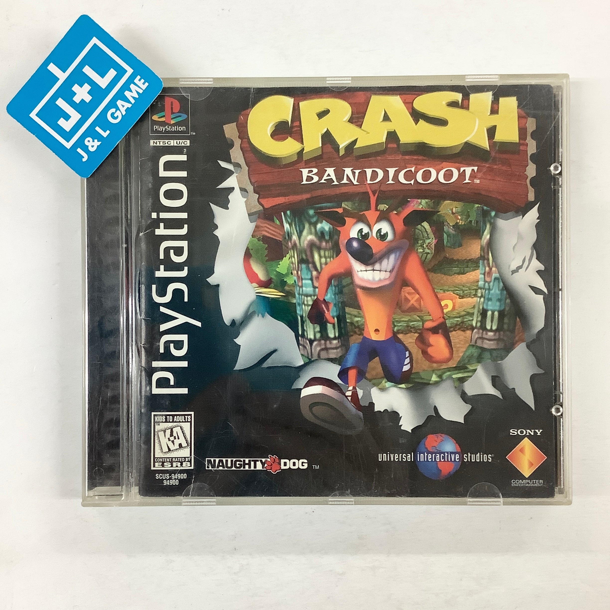 Crash Bandicoot - (PS1) PlayStation 1 [Pre-Owned] | J&L Game