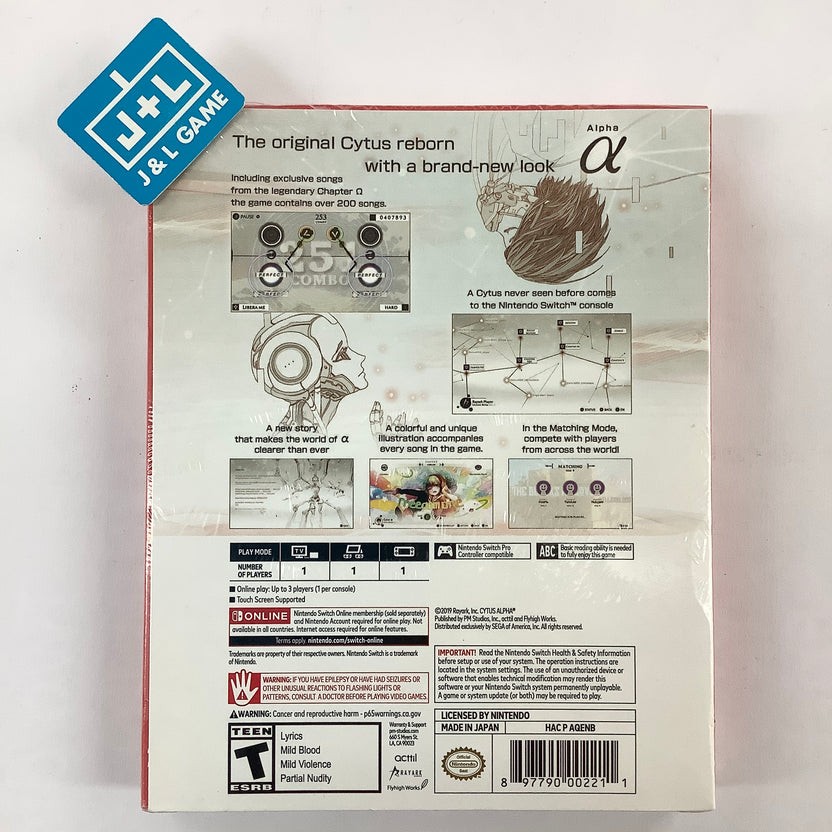 Cytus Alpha - (NSW) Nintendo Switch | J&L Game