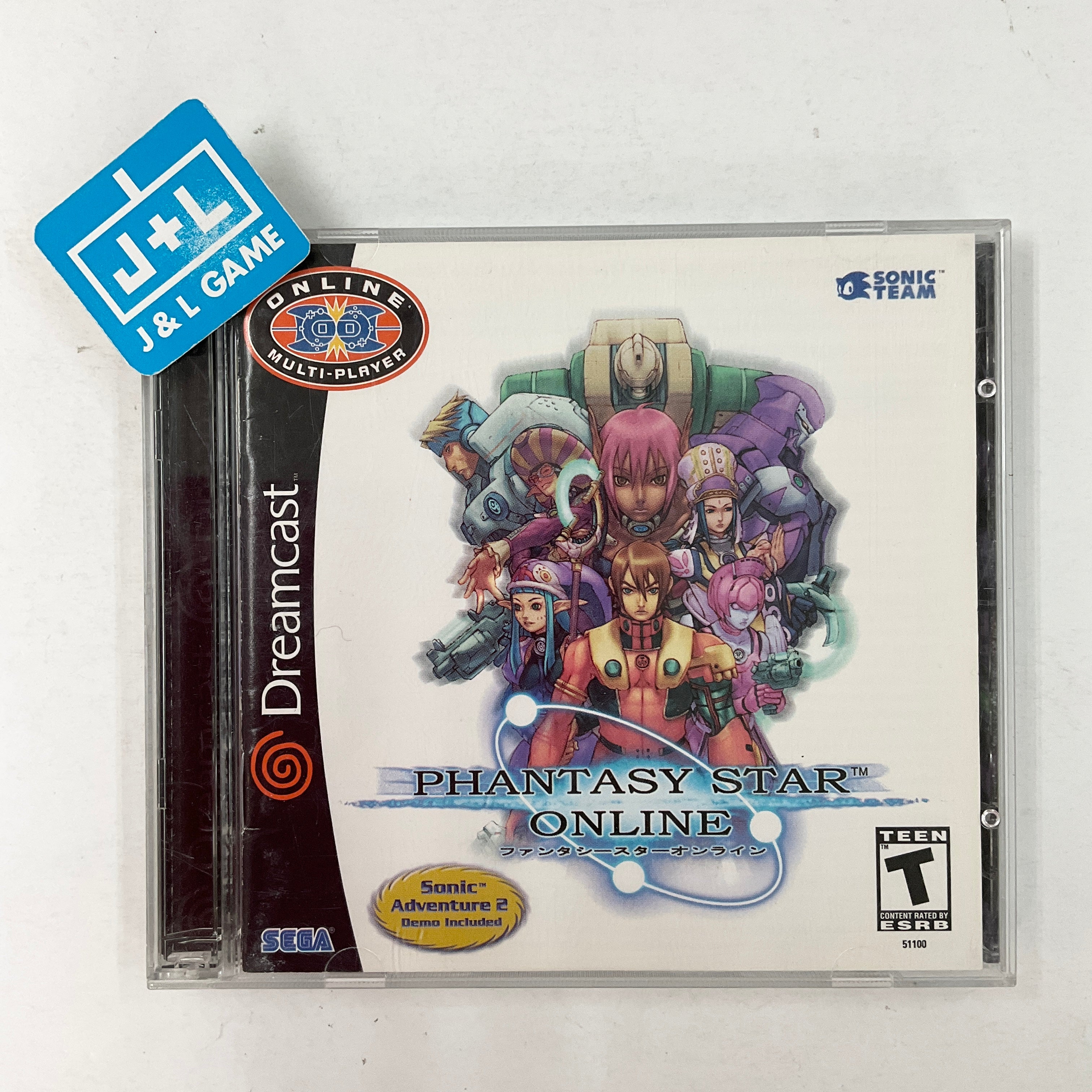 Phantasy Star Online - (DC) SEGA Dreamcast [Pre-Owned] | J&L Game