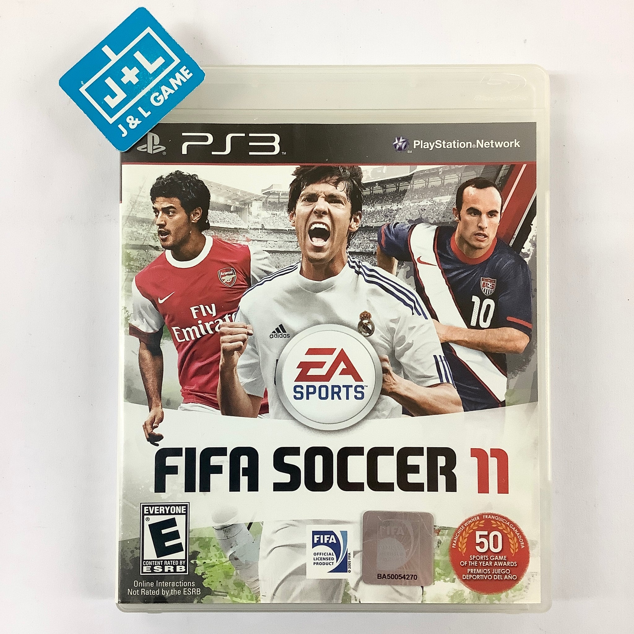 FIFA Soccer 11 - (PS3) PlayStation 3 [Pre-Owned] – J&L Video Games New ...