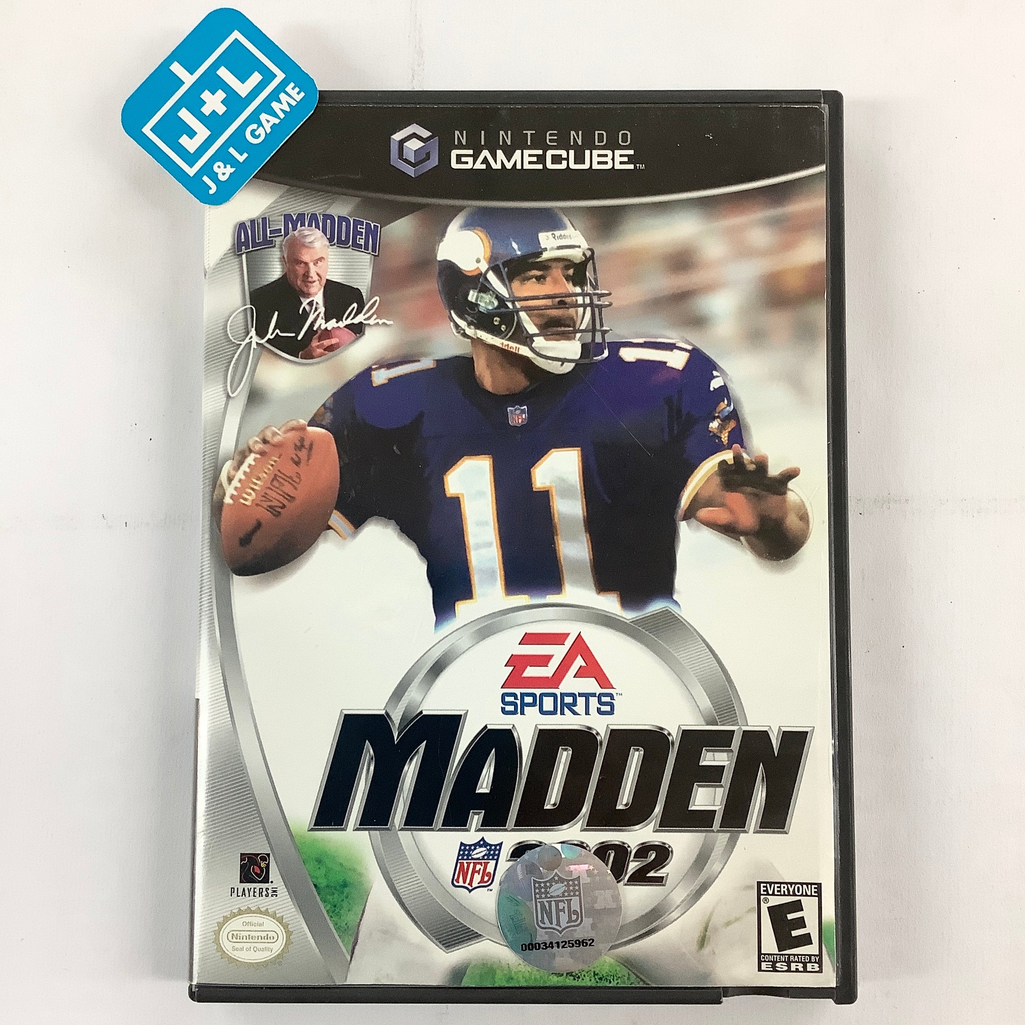 Madden NFL 2002 - (GC) GameCube [Pre-Owned] – J&L Video Games New York City