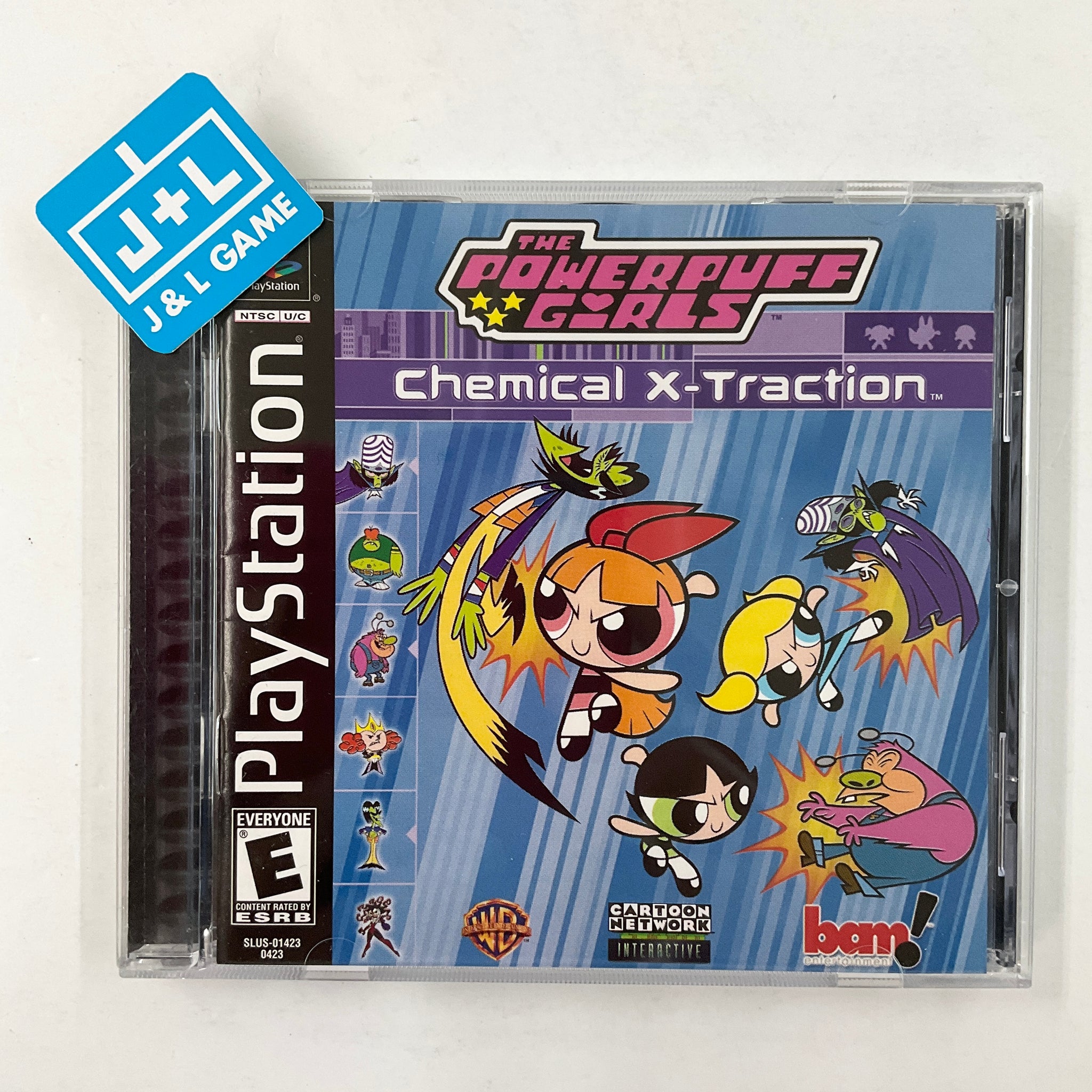 The Powerpuff Girls Chemical X Traction Ps1 Playstation 1 [pre Ow