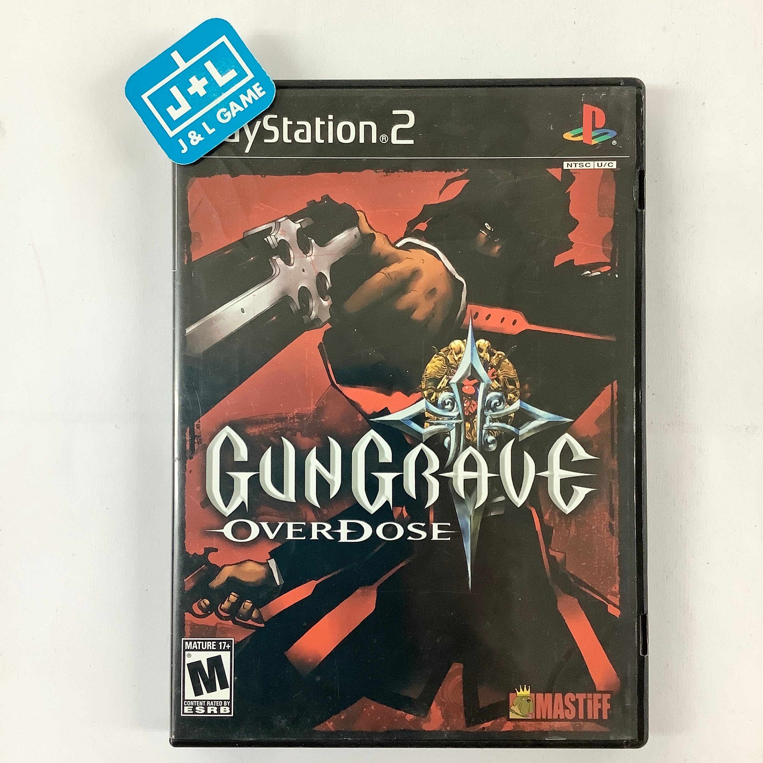 Gungrave Overdose - (PS2) PlayStation 2 [Pre-Owned] | J&L Game