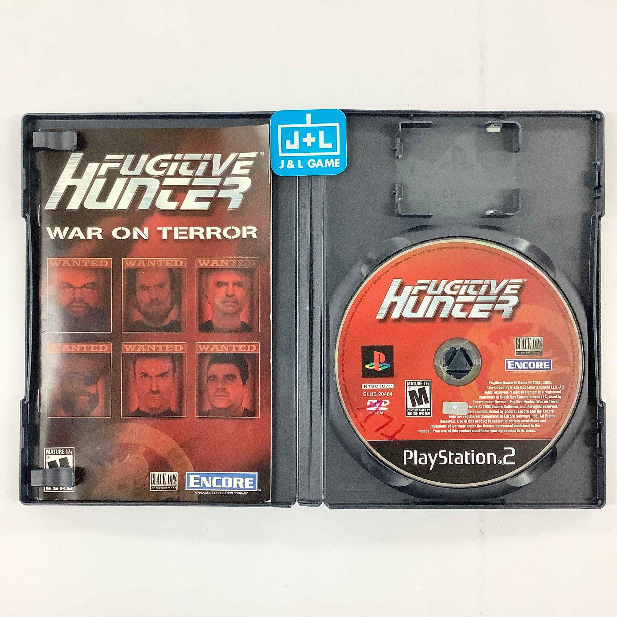 Fugitive Hunter: War on Terror - (PS2) PlayStation 2 [Pre-Owned] – J&L ...
