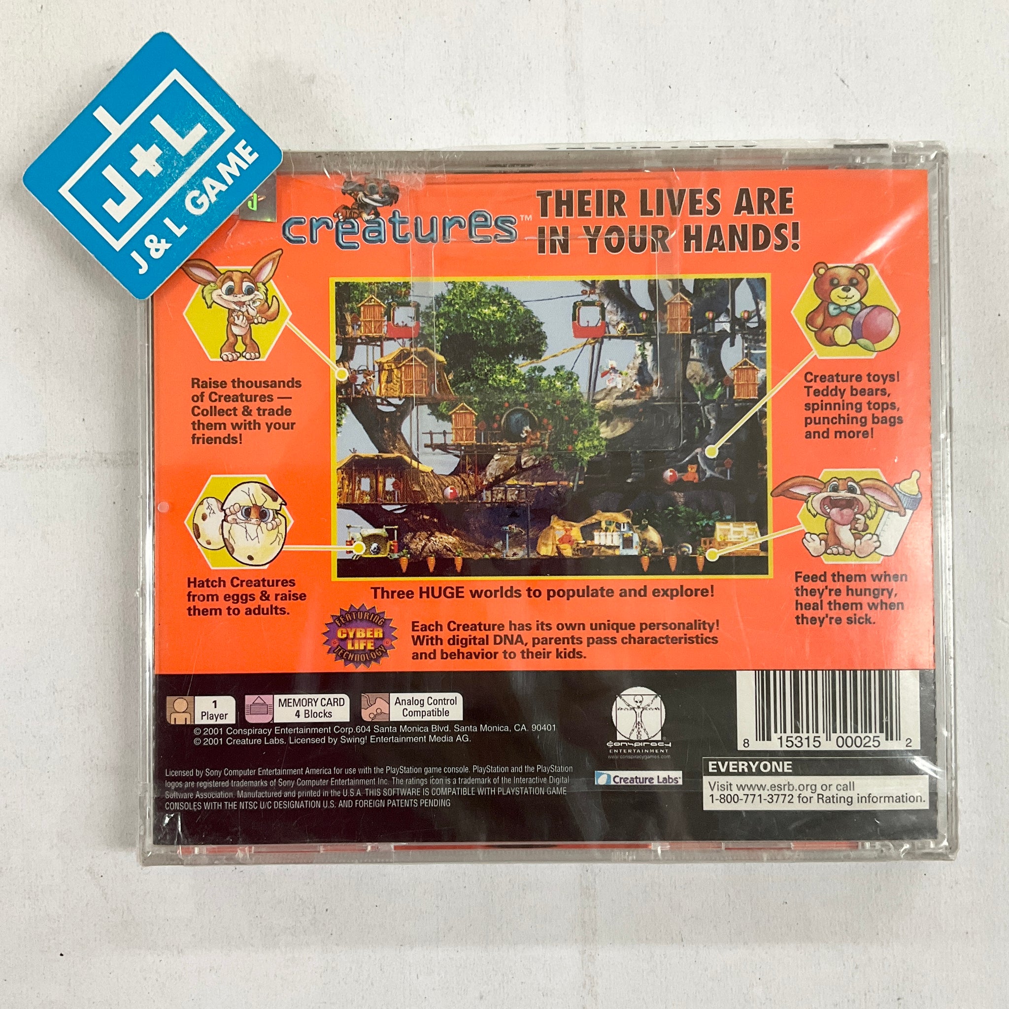 Creatures - (PS1) PlayStation 1 – J&L Video Games New York City