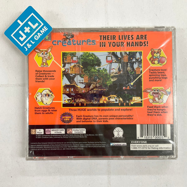 Creatures - (PS1) PlayStation 1 – J&L Video Games New York City