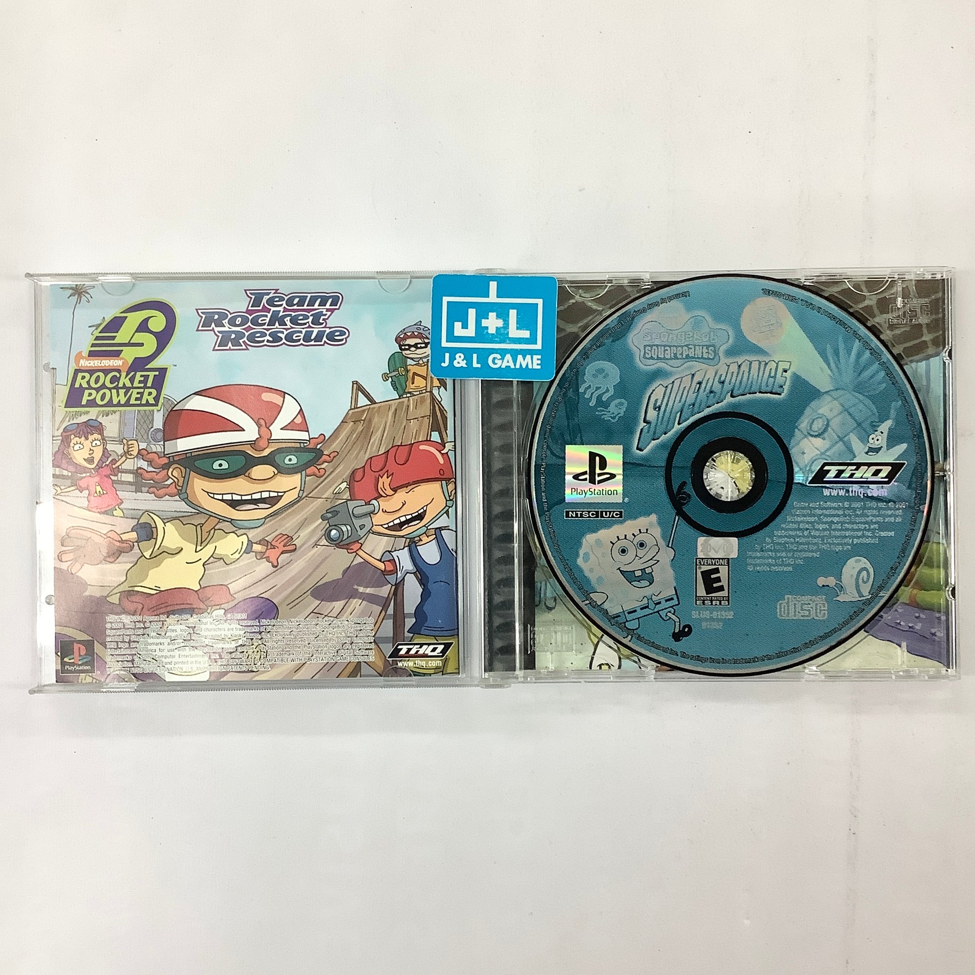 SpongeBob SquarePants: SuperSponge - (PS1) PlayStation 1 [Pre-Owned ...