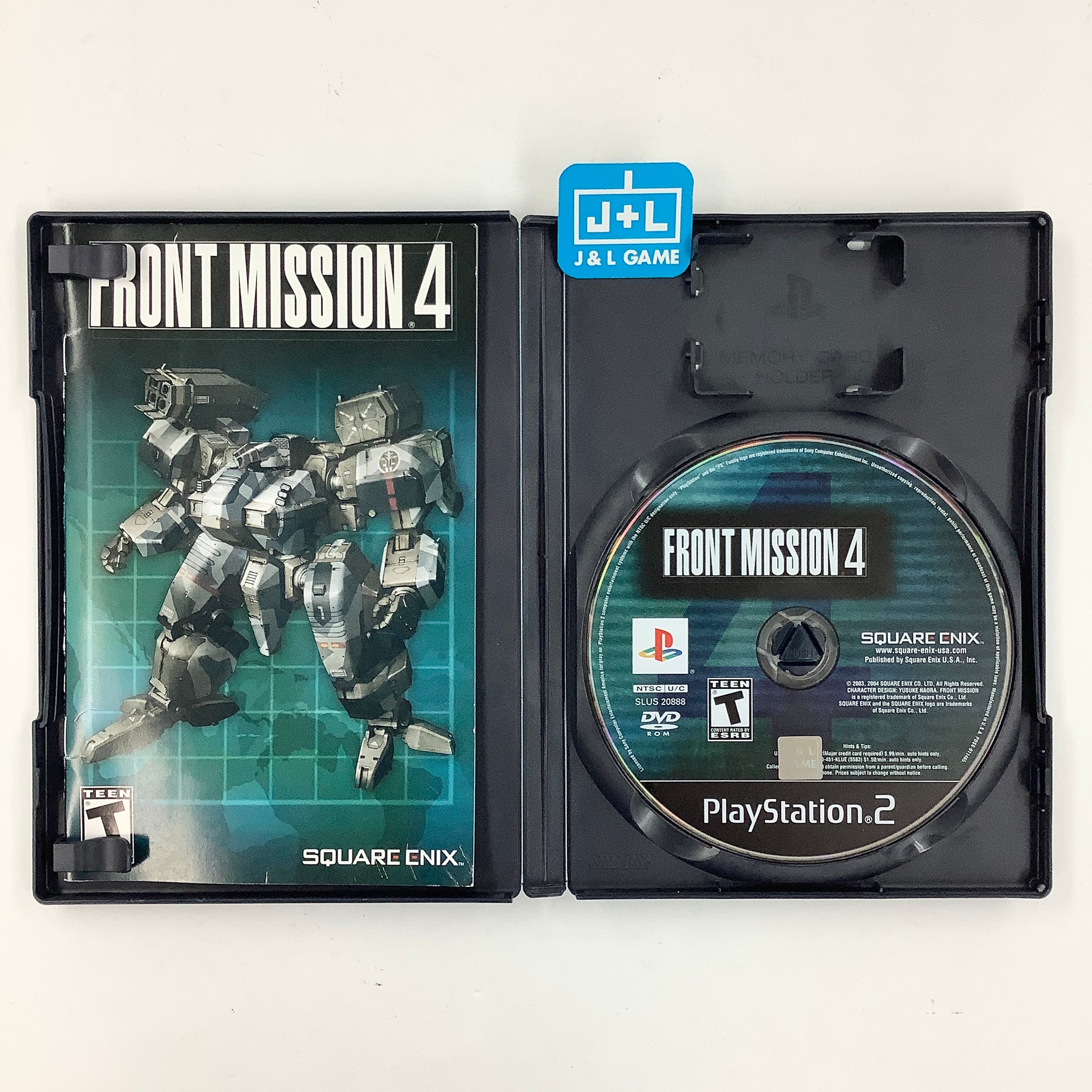Front Mission 4 - (PS2) PlayStation 2 [Pre-Owned] – J&L Video Games New ...