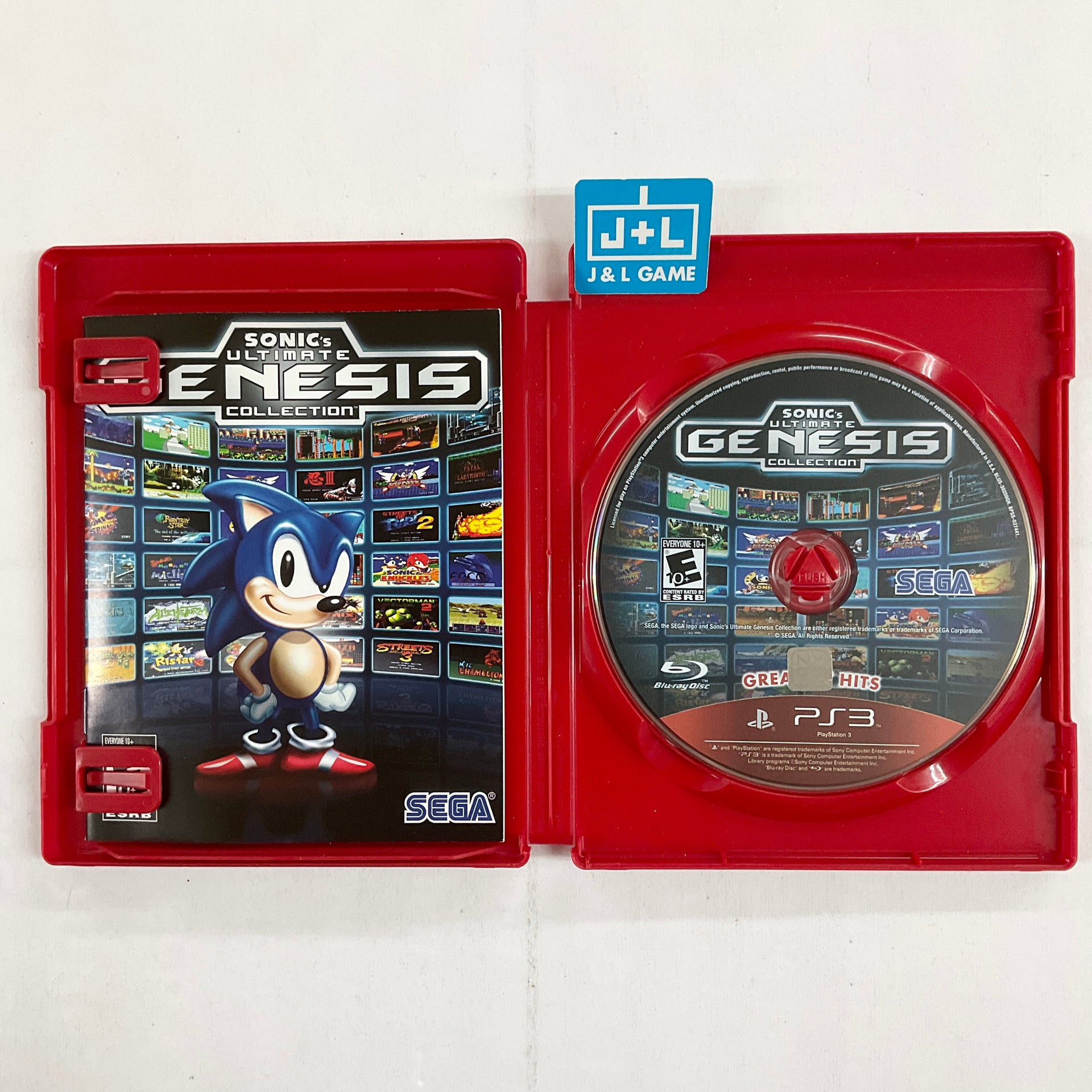 Sonic's Ultimate Genesis Collection (Greatest Hits) - (PS3) PlayStatio ...
