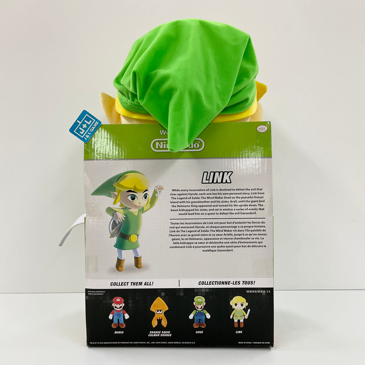 World of Nintendo Jumbo Plush (Link) - Toys | J&L Game