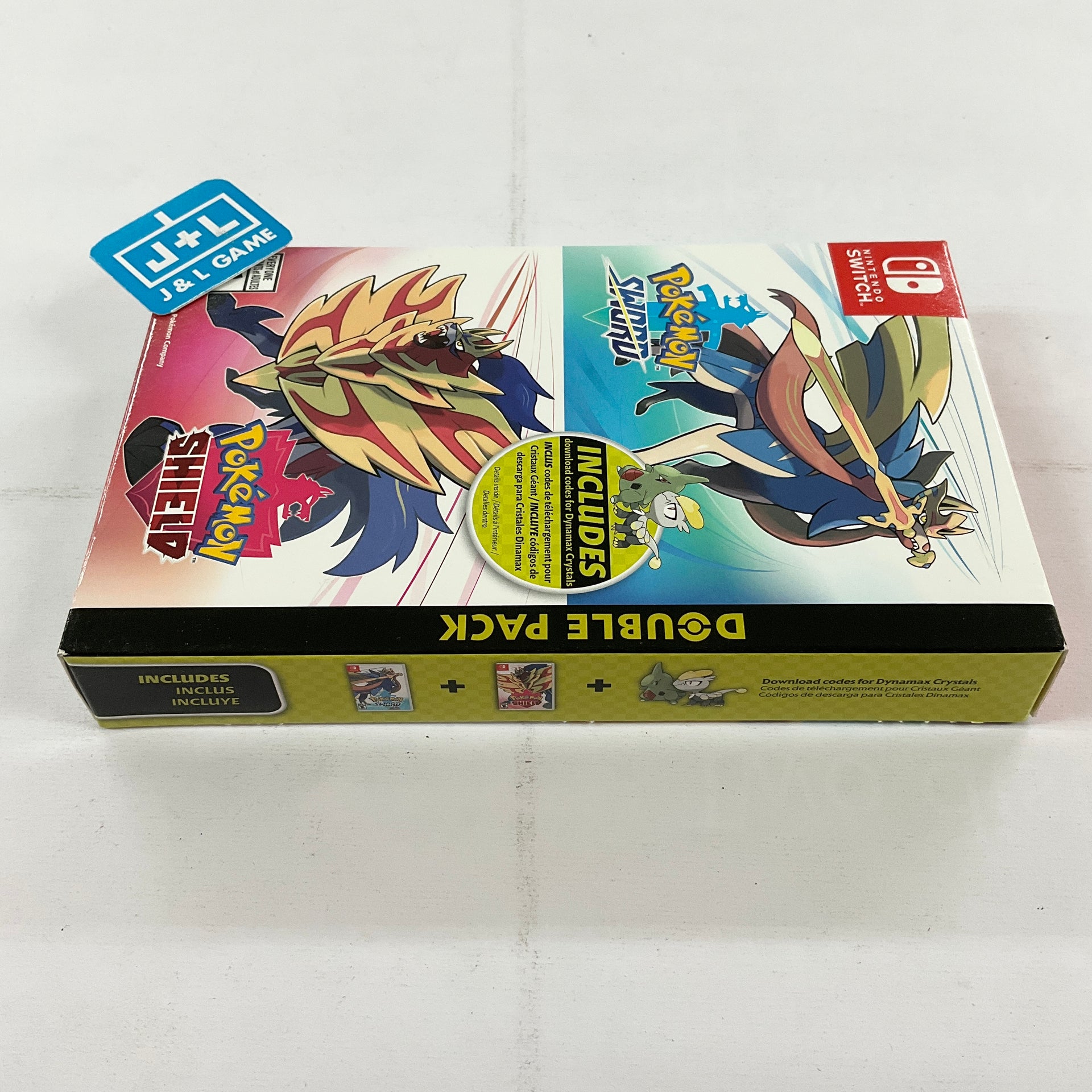 Pokemon Sword and Pokemon Shield Double Pack - (NSW) Nintendo Switch ...