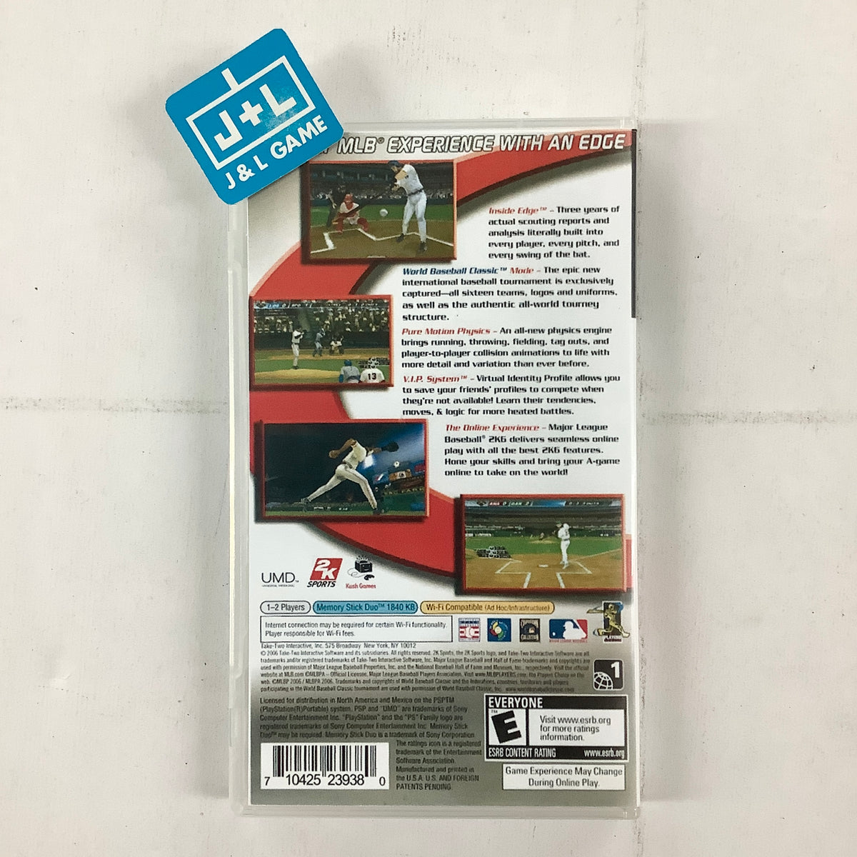 Major League Baseball 2K6 - Sony PSP [Pre-Owned] | J&L Game
