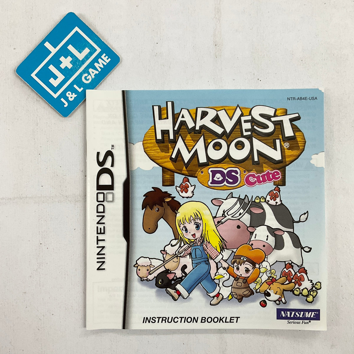 Harvest Moon DS Cute - (NDS) Nintendo DS [Pre-Owned] | J&L Game