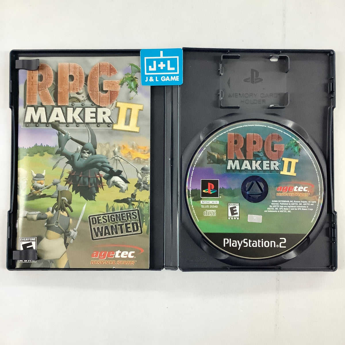 RPG Maker II - (PS2) PlayStation 2 [Pre-Owned] | J&L Game