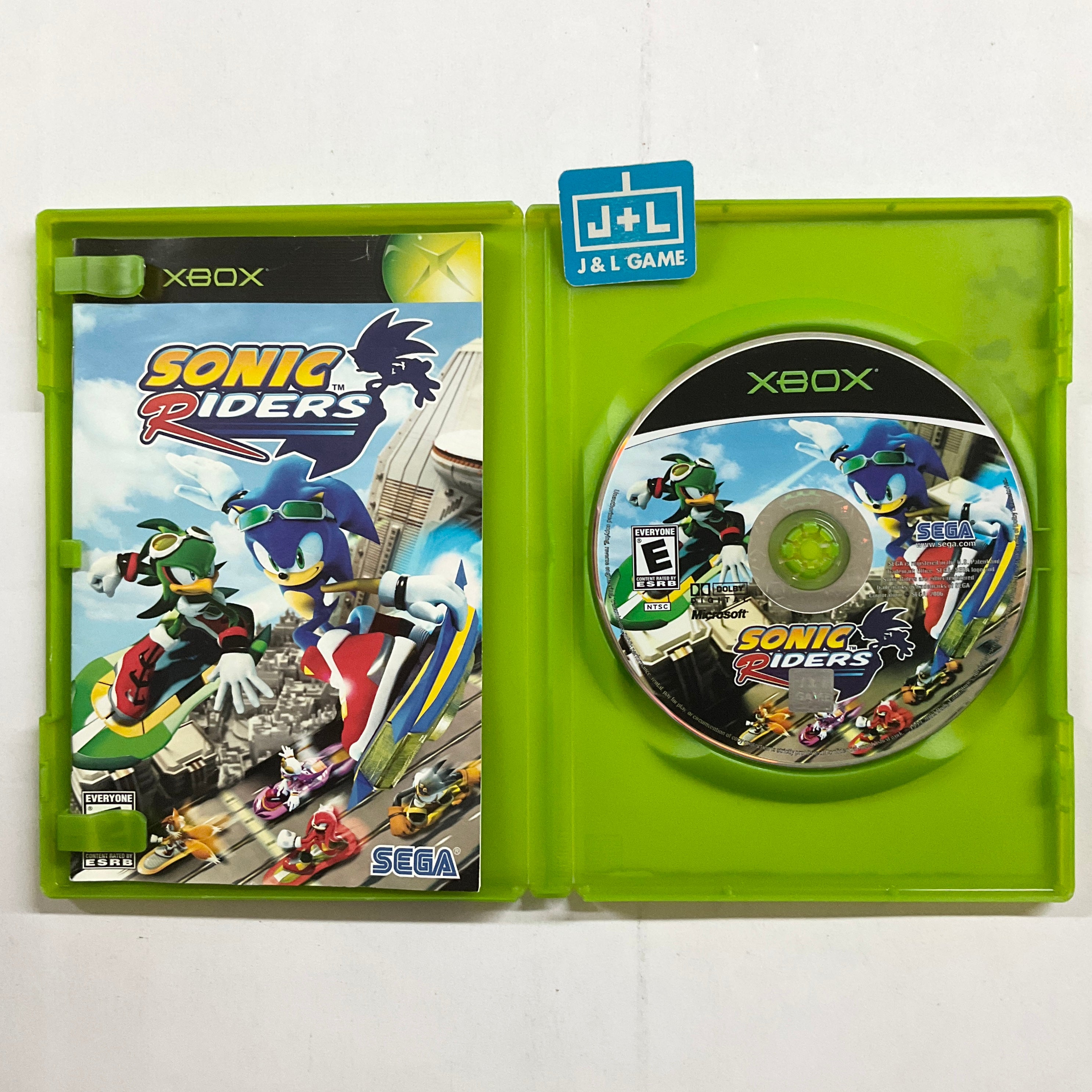 Sonic Riders - (XB) Xbox [Pre-Owned] | J&L Game