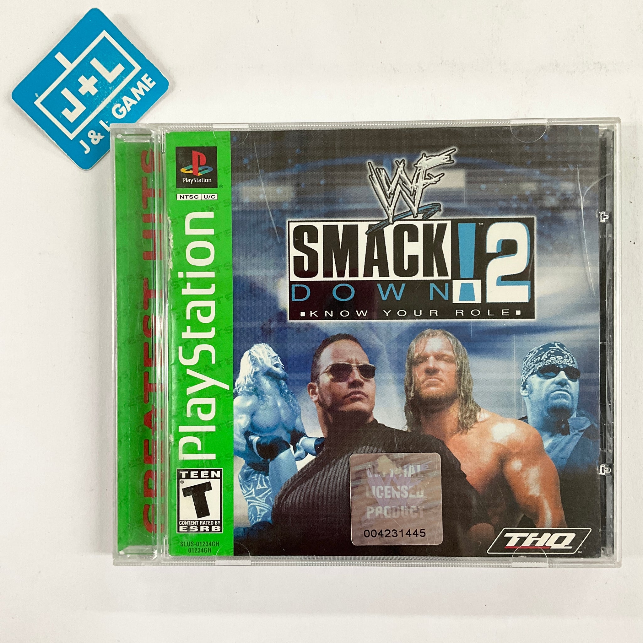WWF SmackDown! 2: Know Your Role (Greatest Hits) - (PS1) PlayStation 1 ...
