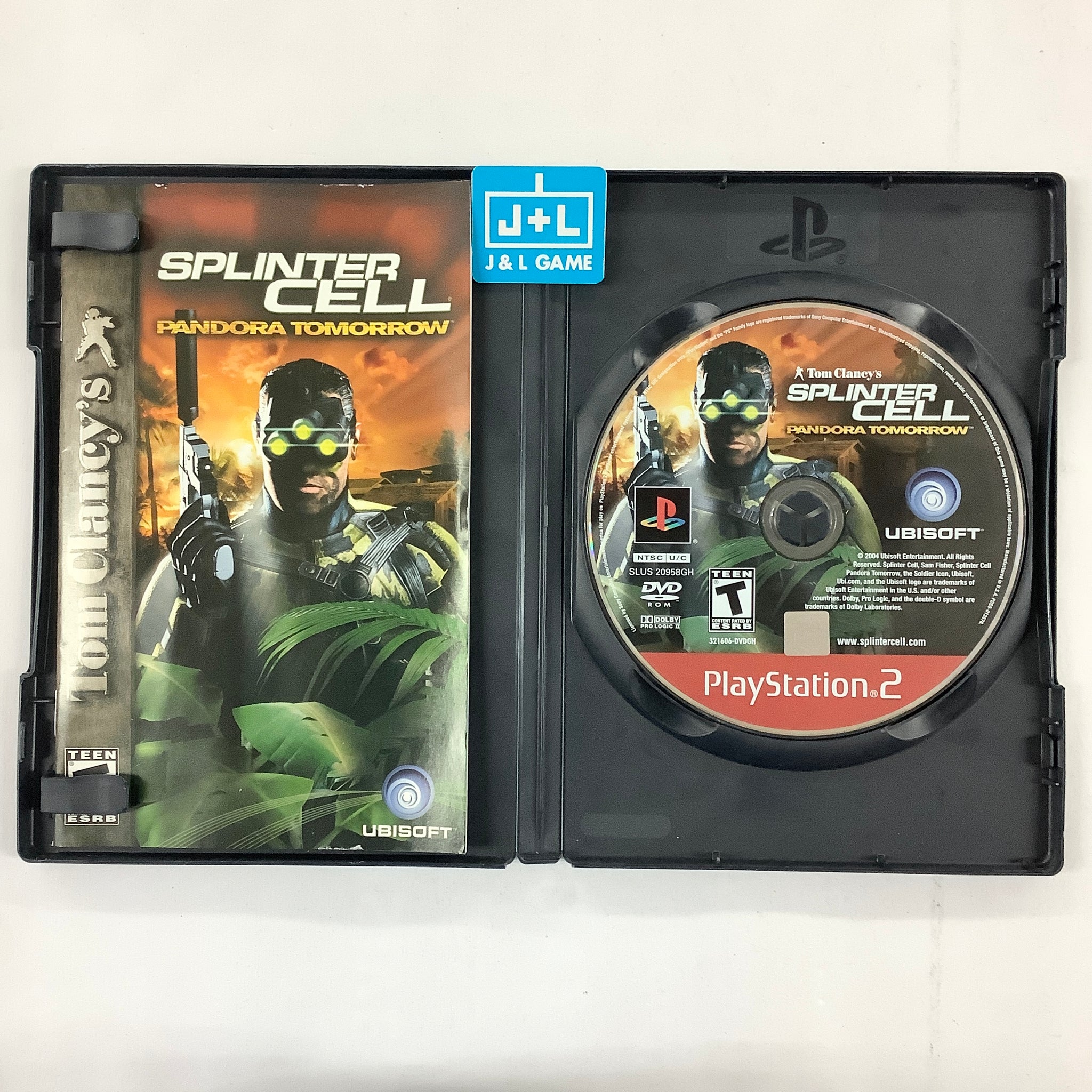 Tom Clancy's Splinter Cell Pandora Tomorrow (Greatest Hits) - (PS2) Pl ...