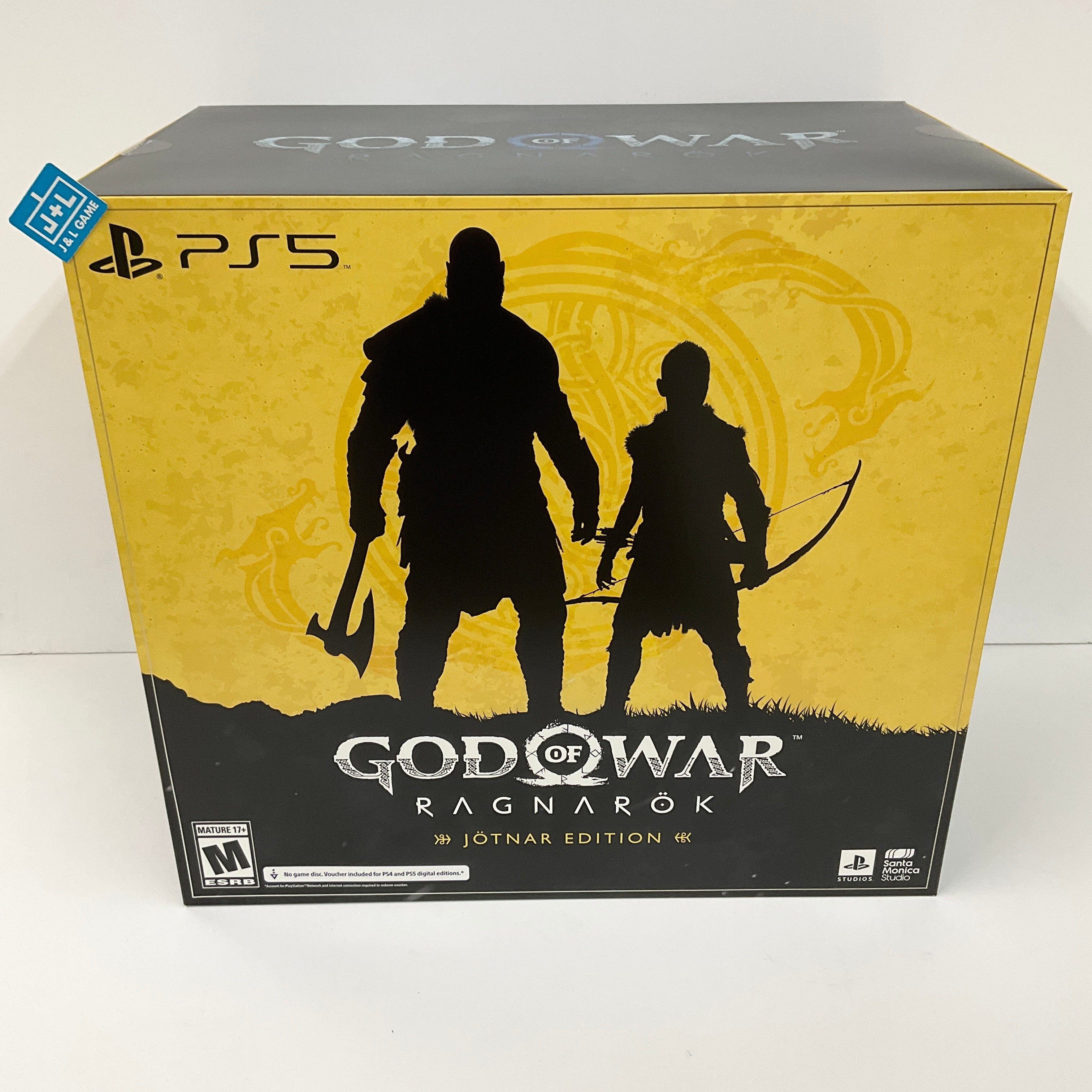 God of War Ragnarök Jötnar Edition - (PS4/PS5) - PlayStation 5 | J&L Game