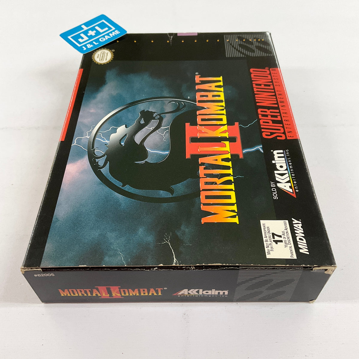 Mortal Kombat II - (SNES) Super Nintendo [Pre-Owned] | J&L Game