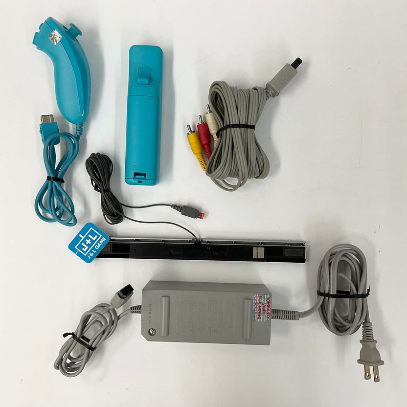 Nintendo Wii Console (Blue) - Nintendo Wii [Pre-Owned] | J&L Game