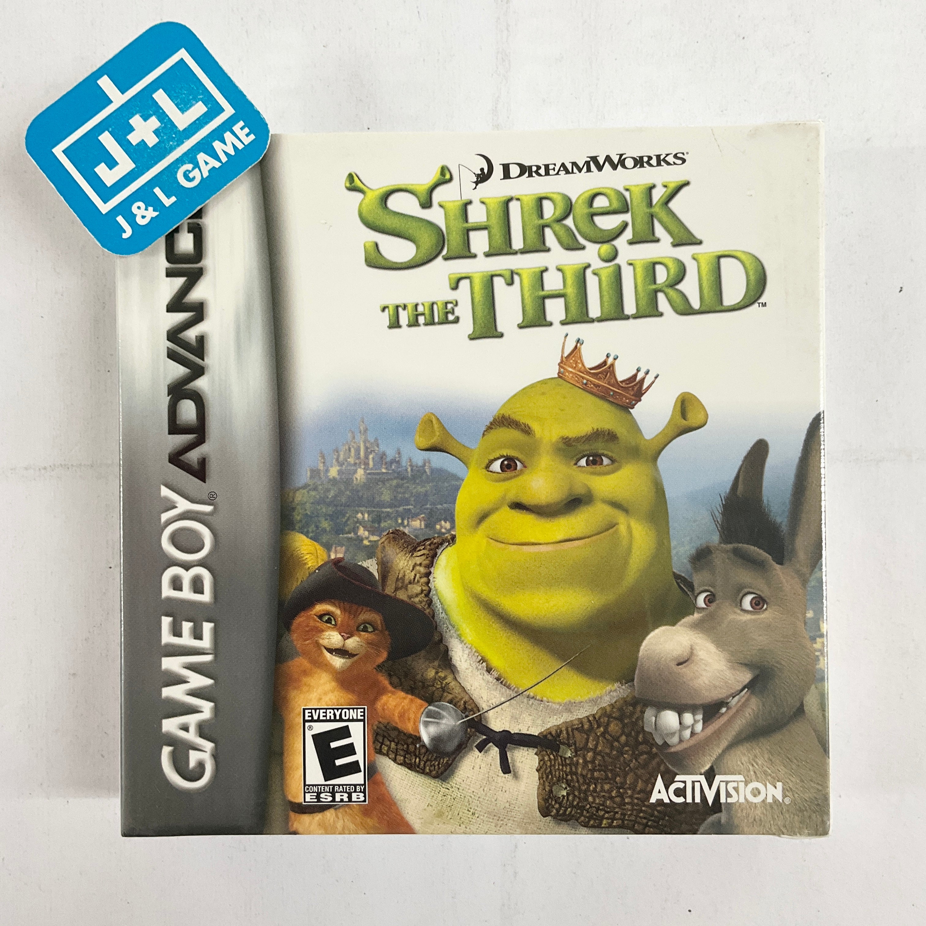 Shrek the Third - (GBA) Game Boy Advance | J&L Game