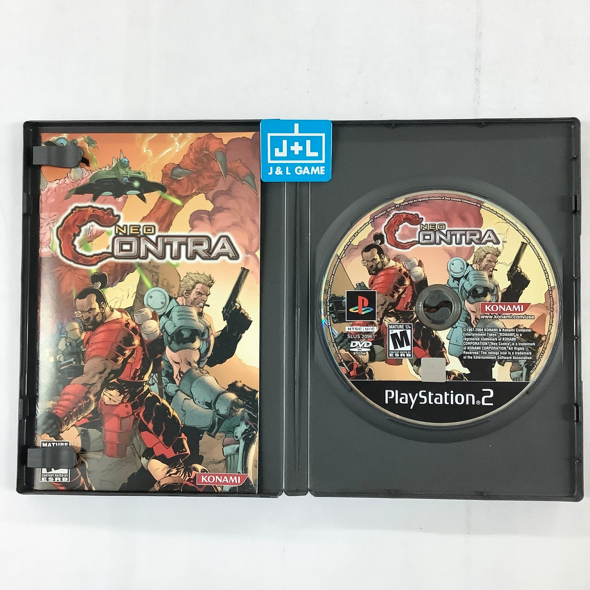 Neo Contra - (PS2) PlayStation 2 [Pre-Owned] | J&L Game