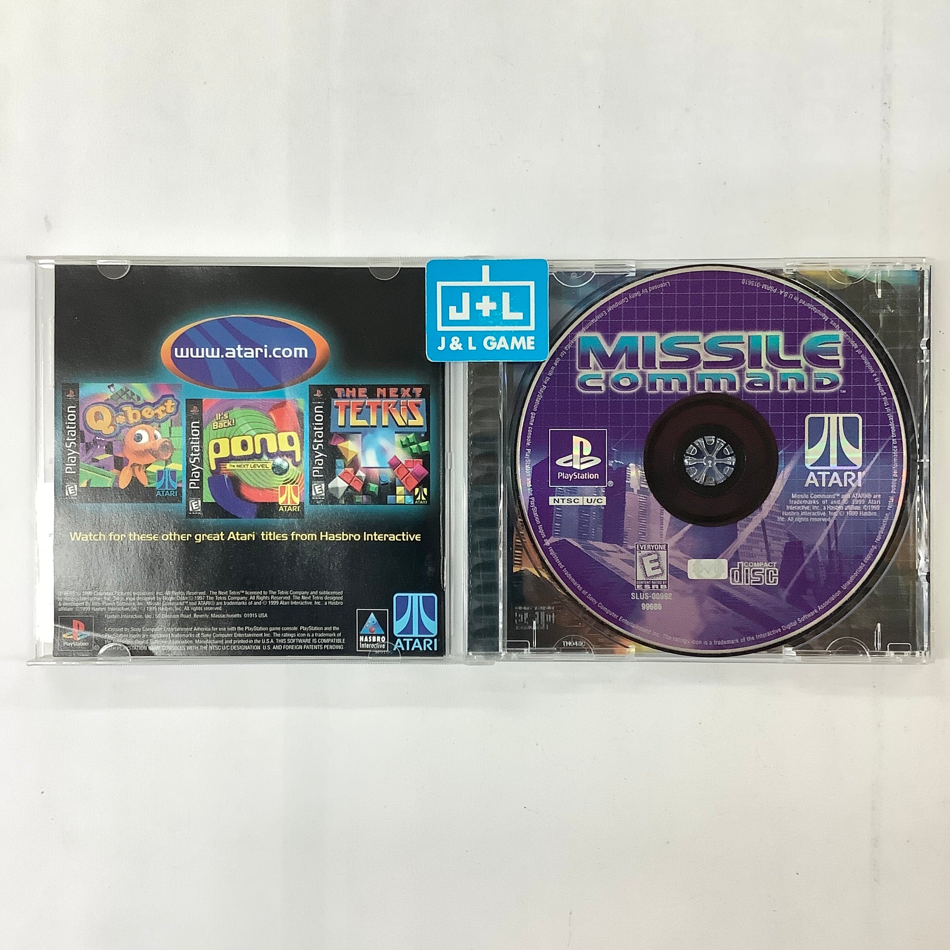 Missile Command - (PS1) PlayStation 1 [Pre-Owned] | J&L Game