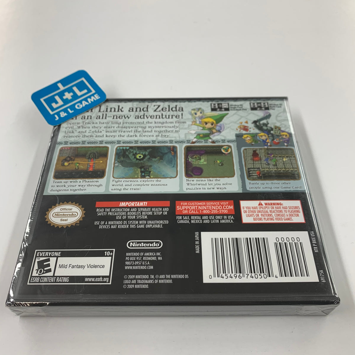 The Legend of Zelda: Spirit Tracks - Nintendo DS | J&L Game