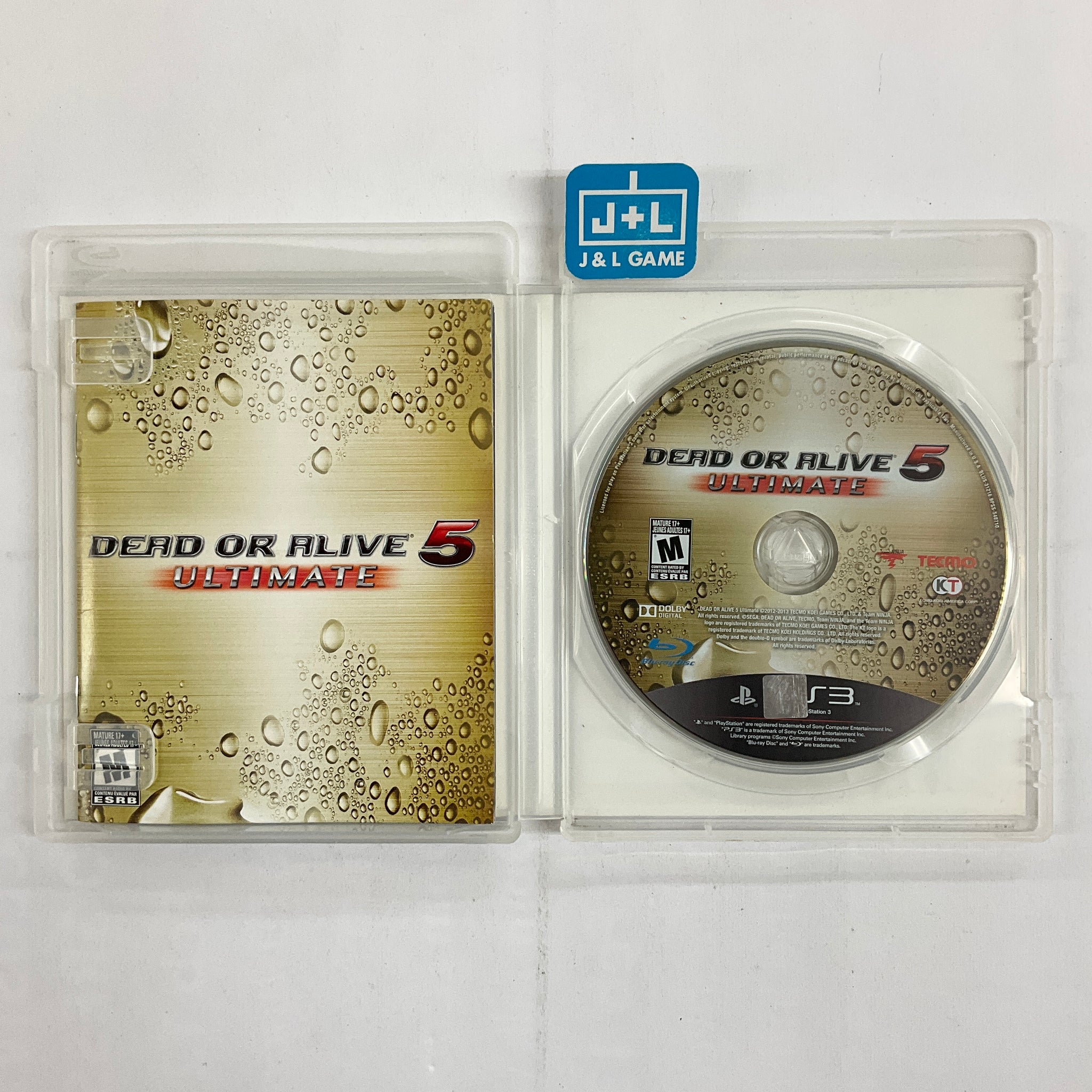 Dead or Alive 5 Ultimate - (PS3) PlayStation 3 [Pre-Owned] – J&L Video Games New York City
