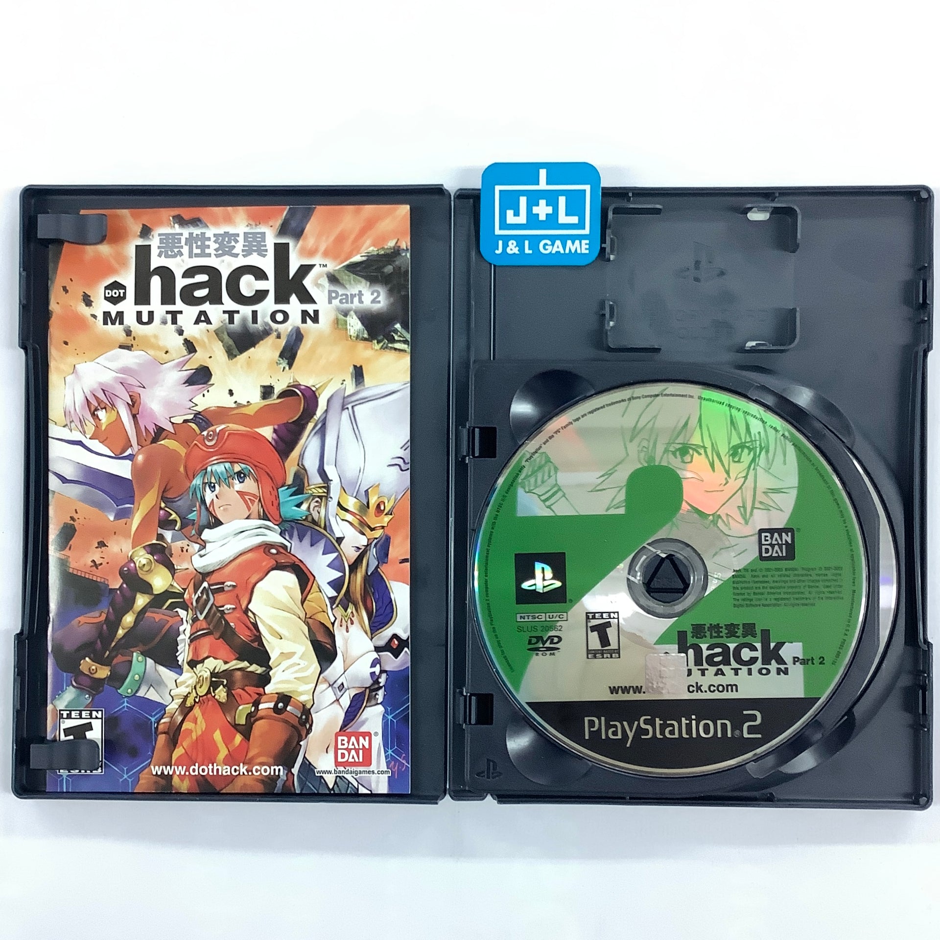 .hack//Part 2: Mutation - (PS2) PlayStation 2 [Pre-Owned] | J&L Game