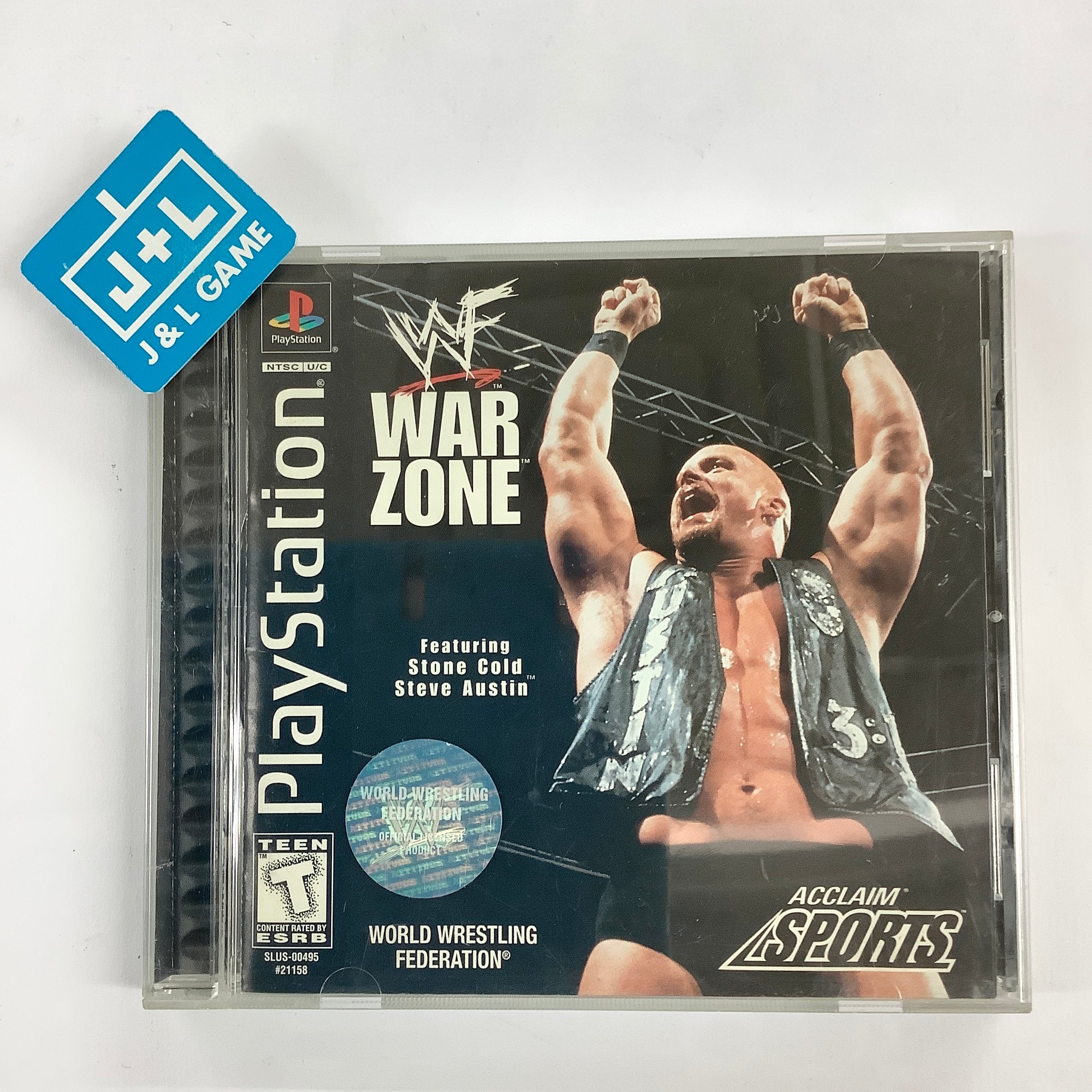 WWF War Zone - (PS1) PlayStation 1 [Pre-Owned] | J&L Game