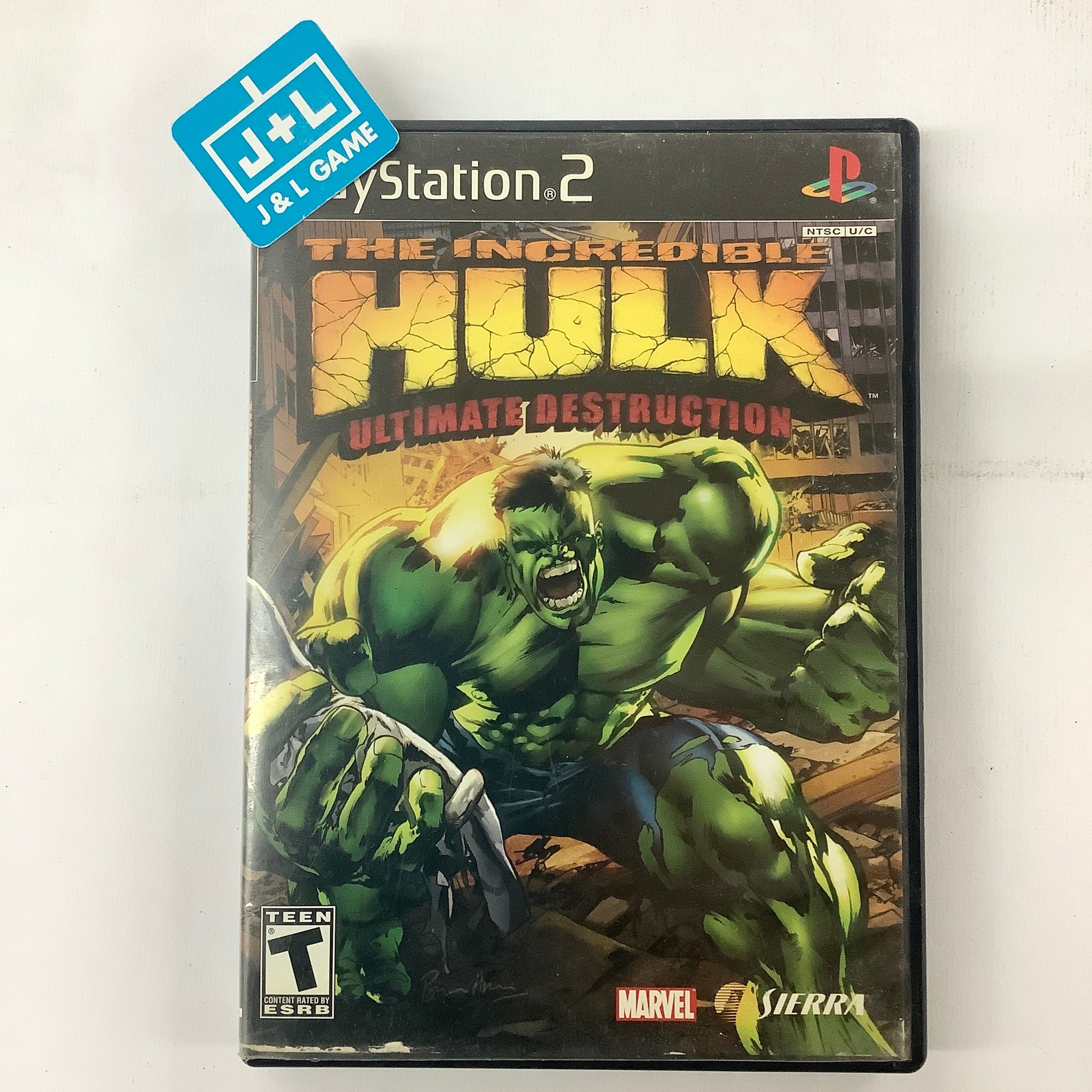 The Incredible Hulk: Ultimate Destruction - (PS2) PlayStation 2 [Pre-O ...