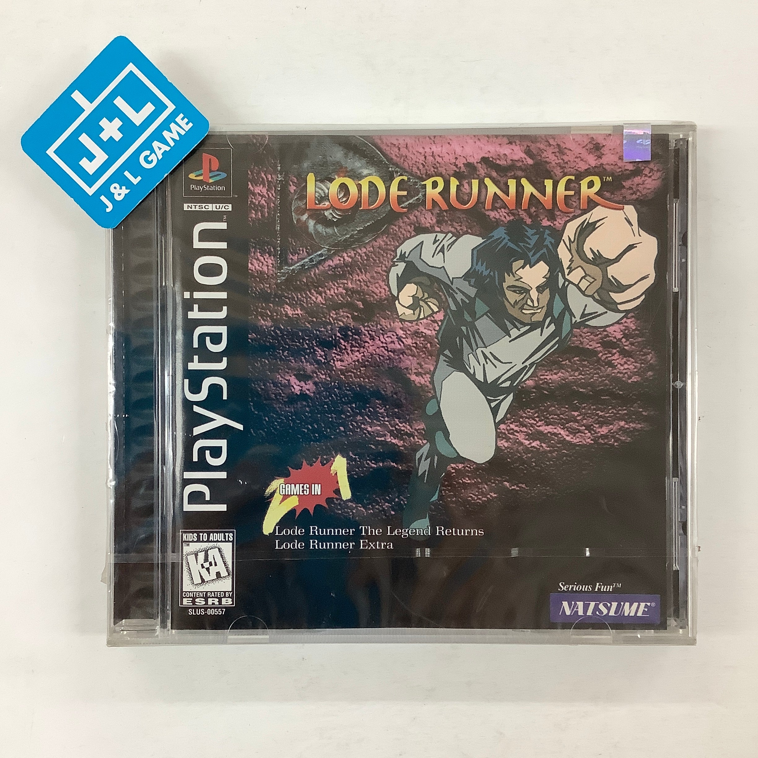 Lode Runner - (PS1) PlayStation 1 | J&L Game