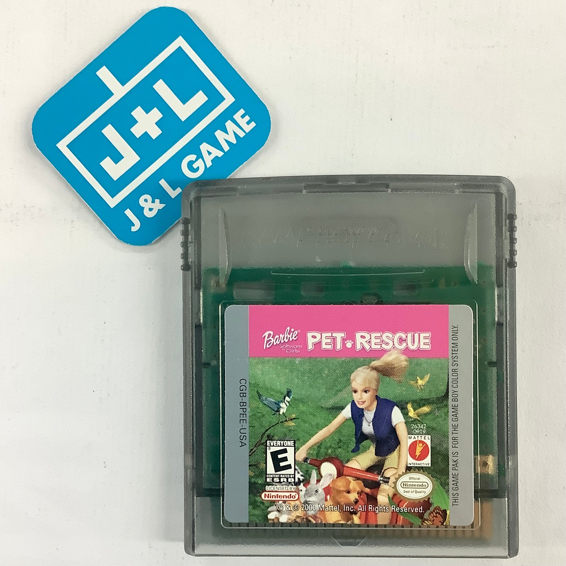 Barbie: Pet Rescue - (GBC) Game Boy Color [Pre-Owned] | J&L Game