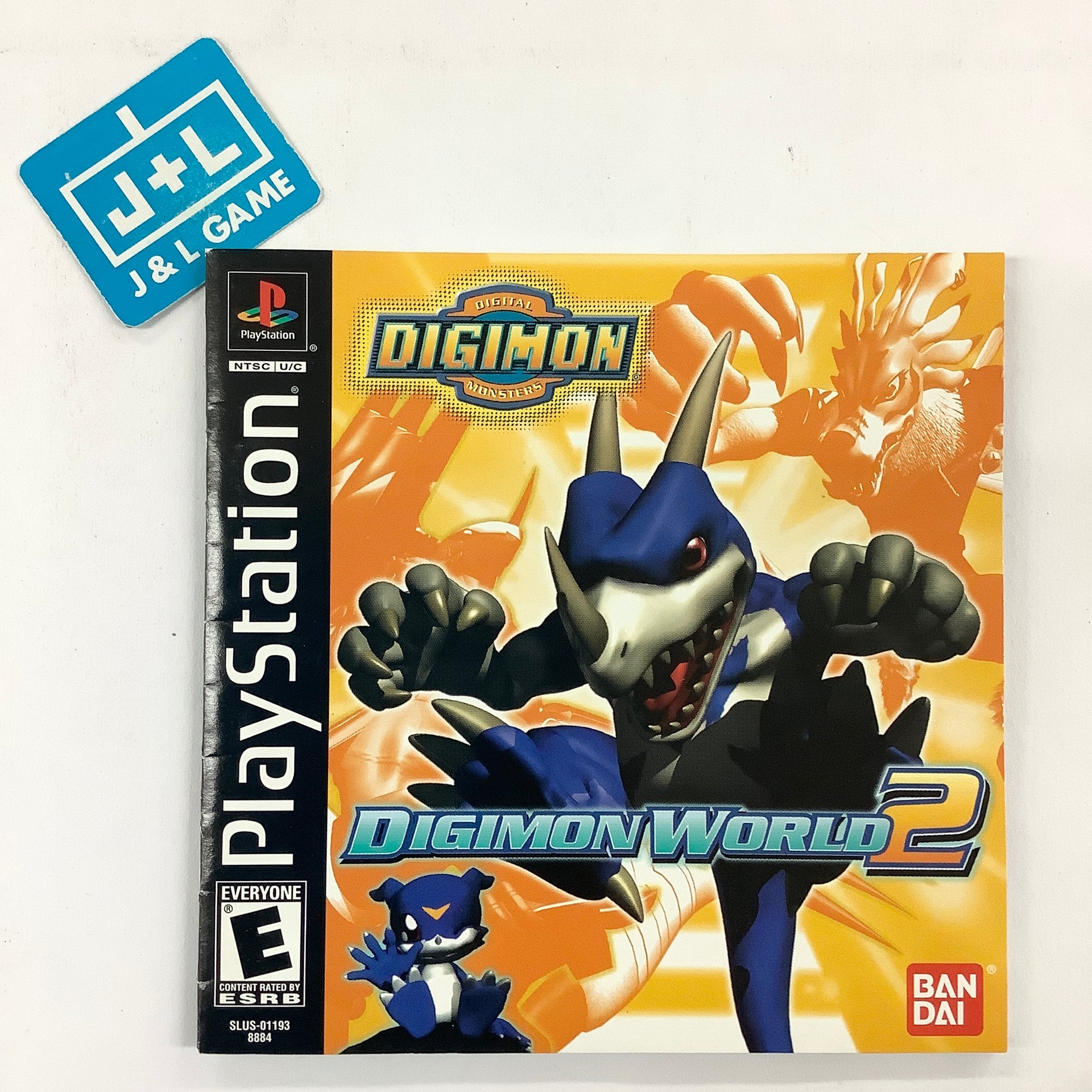 Digimon World 2 - (PS1) PlayStation 1 [Pre-Owned] | J&L Game