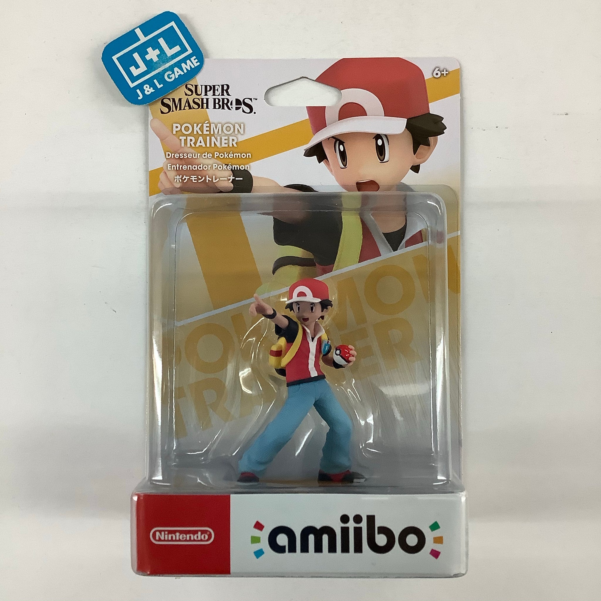 Pokémon Trainer (Super Smash Bros. series) - Nintendo Switch Amiibo – J ...
