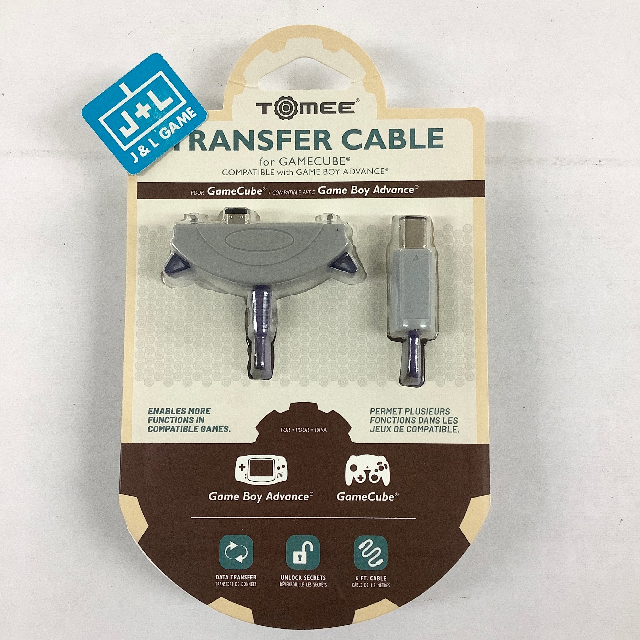 Tomee Transfer Cable - (GBA) Game Boy Advance - (GC) GameCube | J&L Game