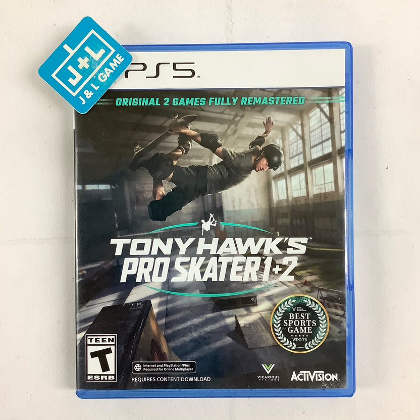 Tony Hawk Pro Skater 1+2 - (PS5) PlayStation 5 [Pre-Owned] | J&L Game