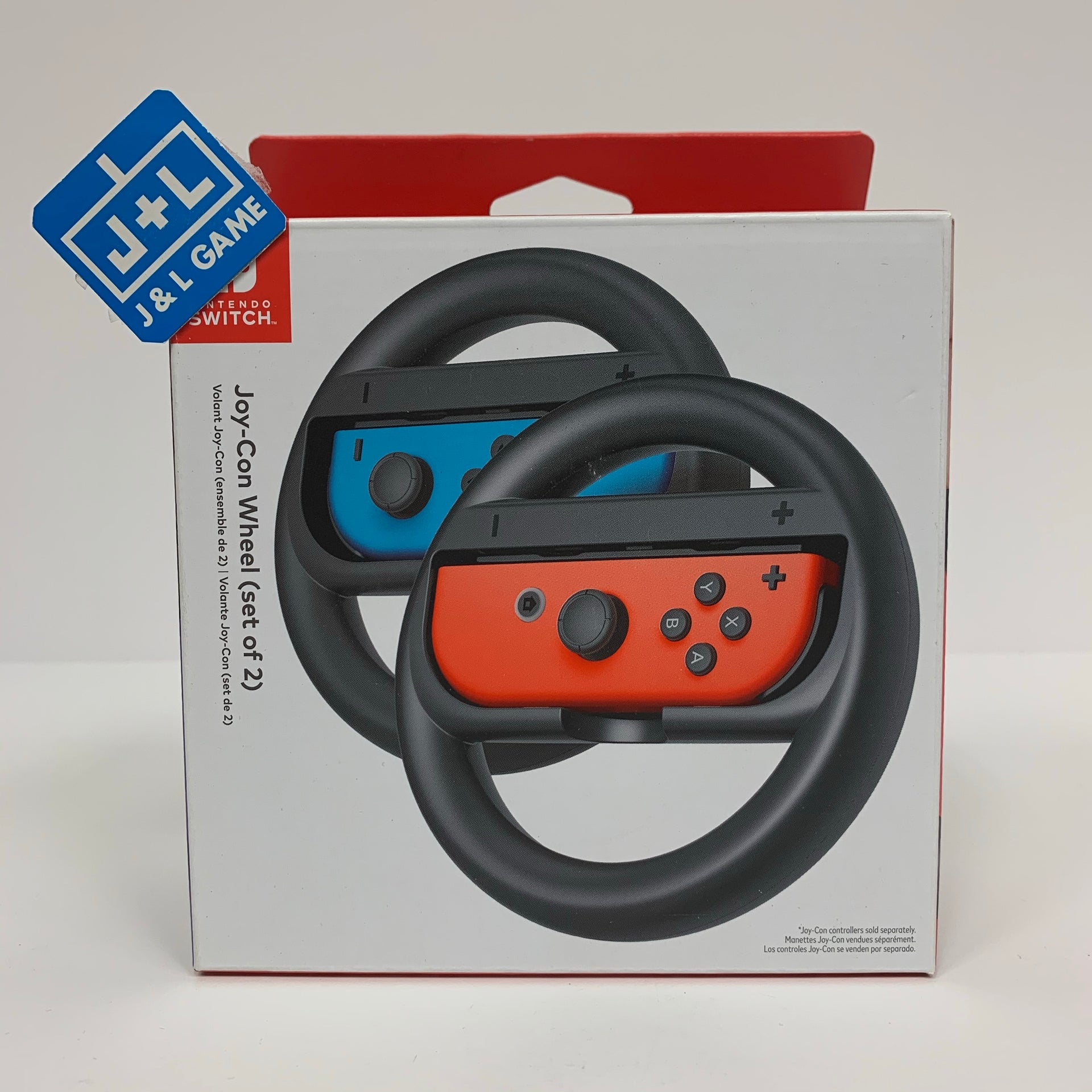 Nintendo Switch Joy-Con Wheel (Set of 2) (Black) - (NSW) Nintendo Swit ...
