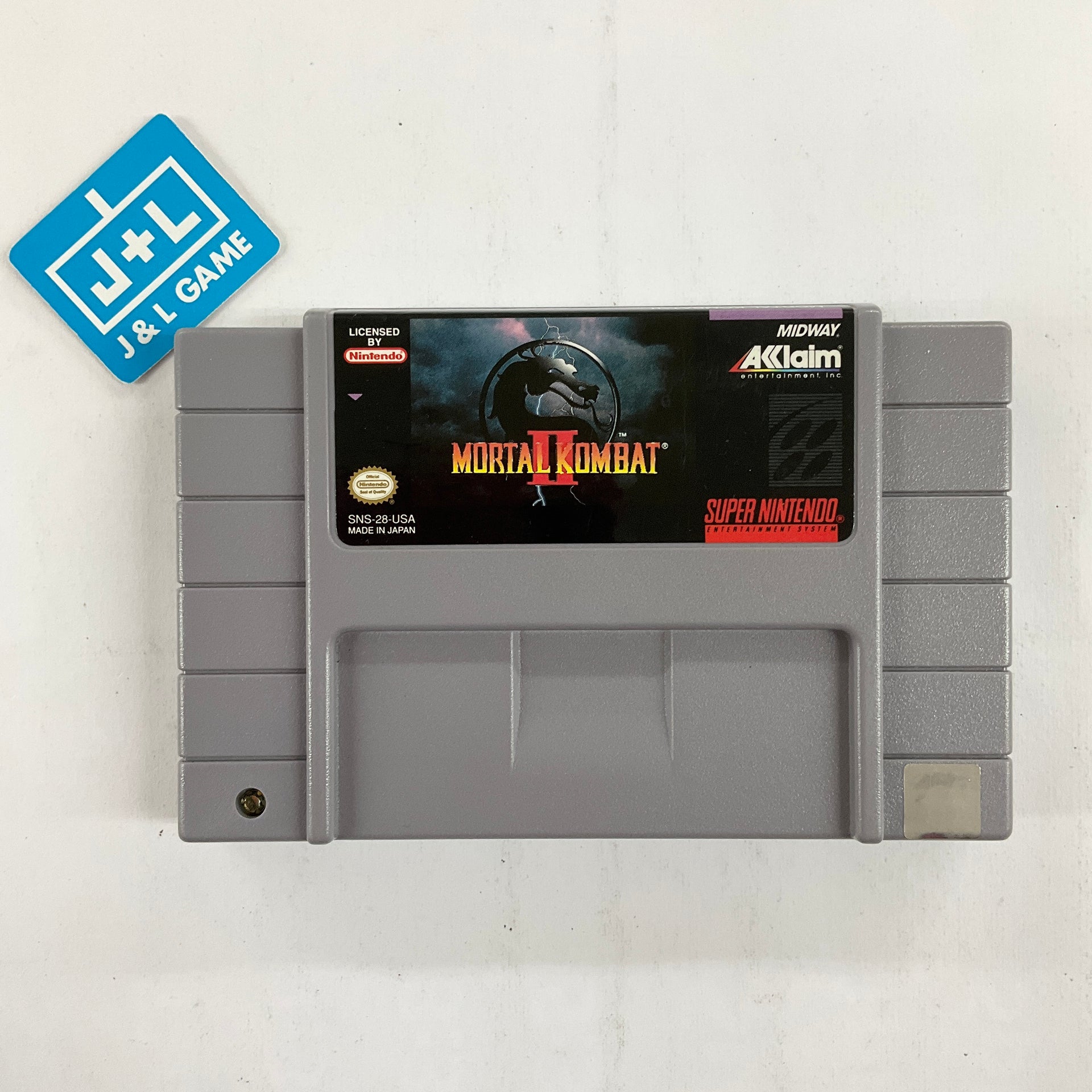 Mortal Kombat II - (SNES) Super Nintendo [Pre-Owned] | J&L Game