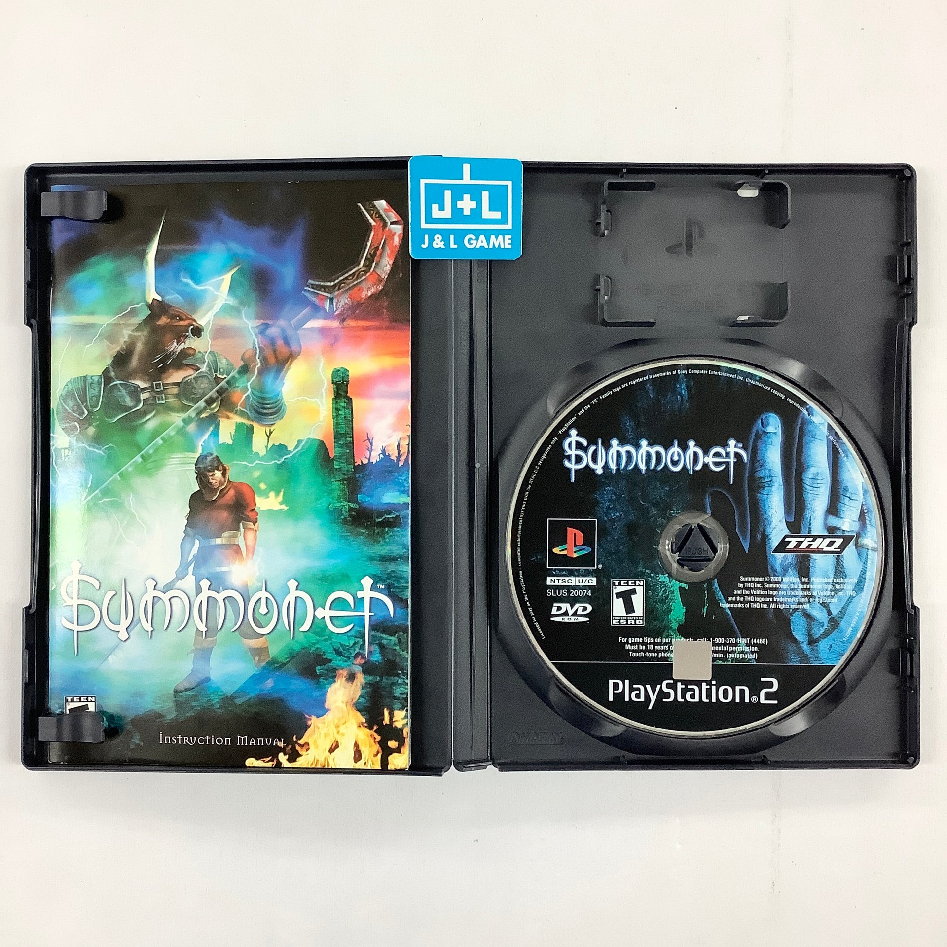Summoner - (PS2) PlayStation 2 [Pre-Owned] | J&L Game