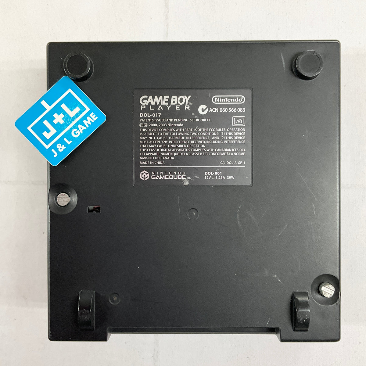 Nintendo Game Boy Player (Black) - (GC) GameCube [Pre-Owned] | J&L Game