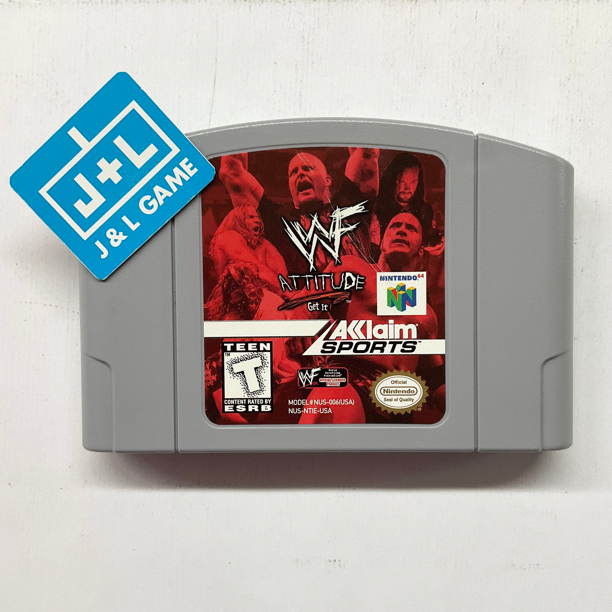 WWF Attitude - (N64) Nintendo 64 [Pre-Owned] – J&L Video Games New York ...