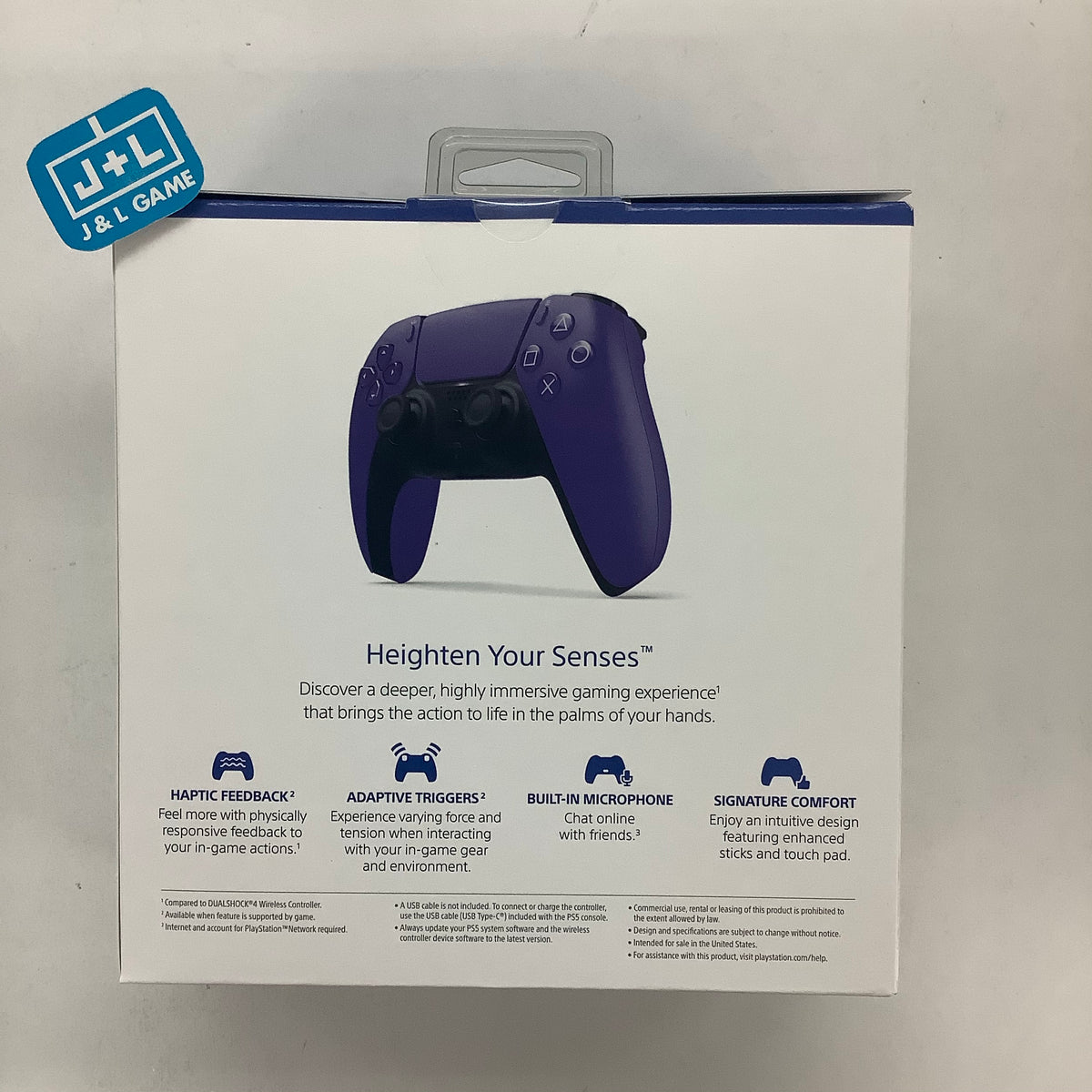 SONY PlayStation 5 DualSense Wireless Controller (Galactic Purple ...