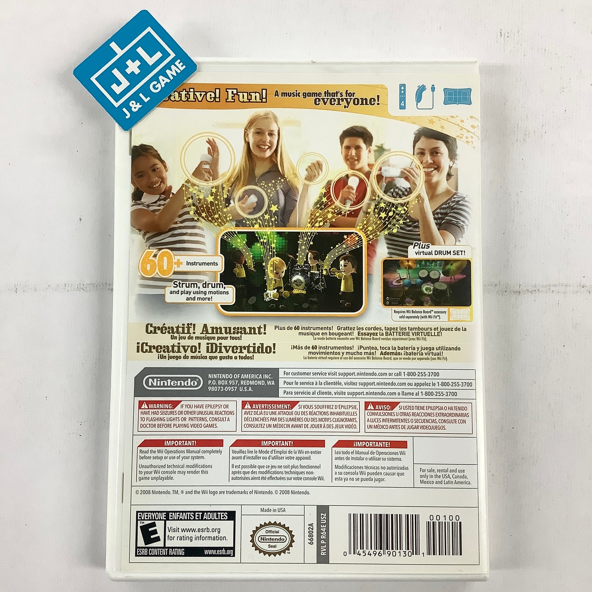 Wii Music - Nintendo Wii [Pre-Owned] | J&L Game